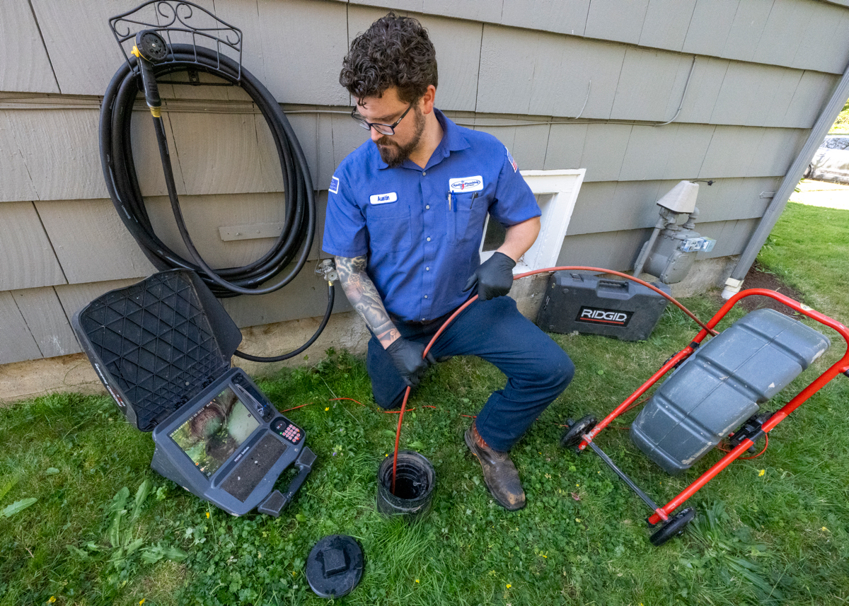 Plumbing Video Inspection Everett WA - Apollo Plumbing